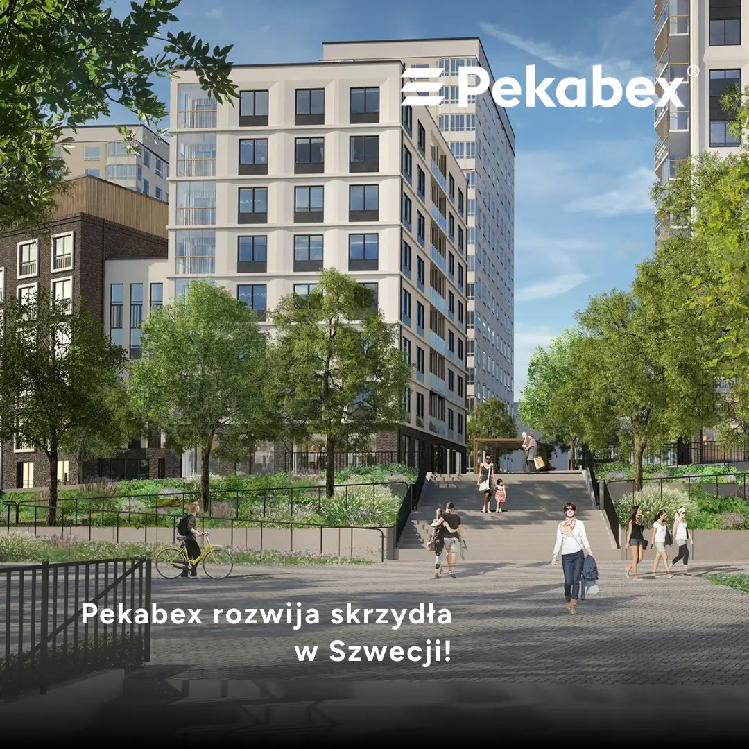 Pekabex rozwija skrzydła w Szwecji! | Pekabex - budownictwo prefabrykowane